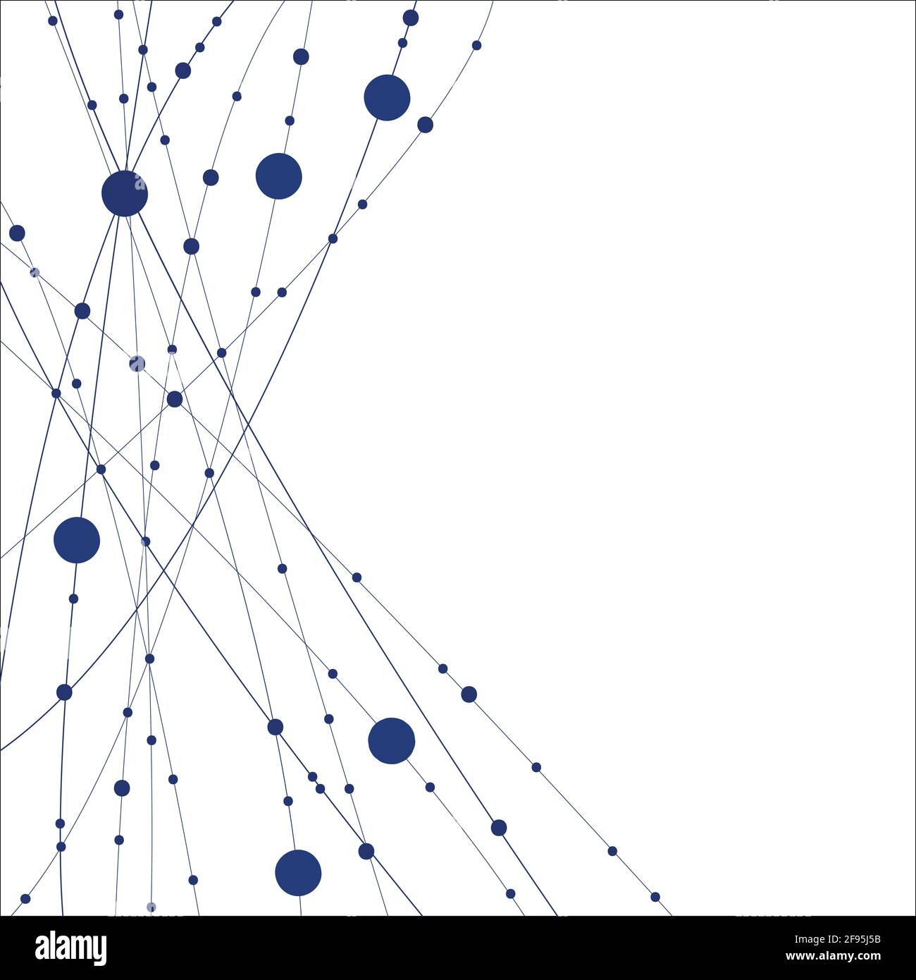 Connected dots icon vector Stock Vector Images - Alamy