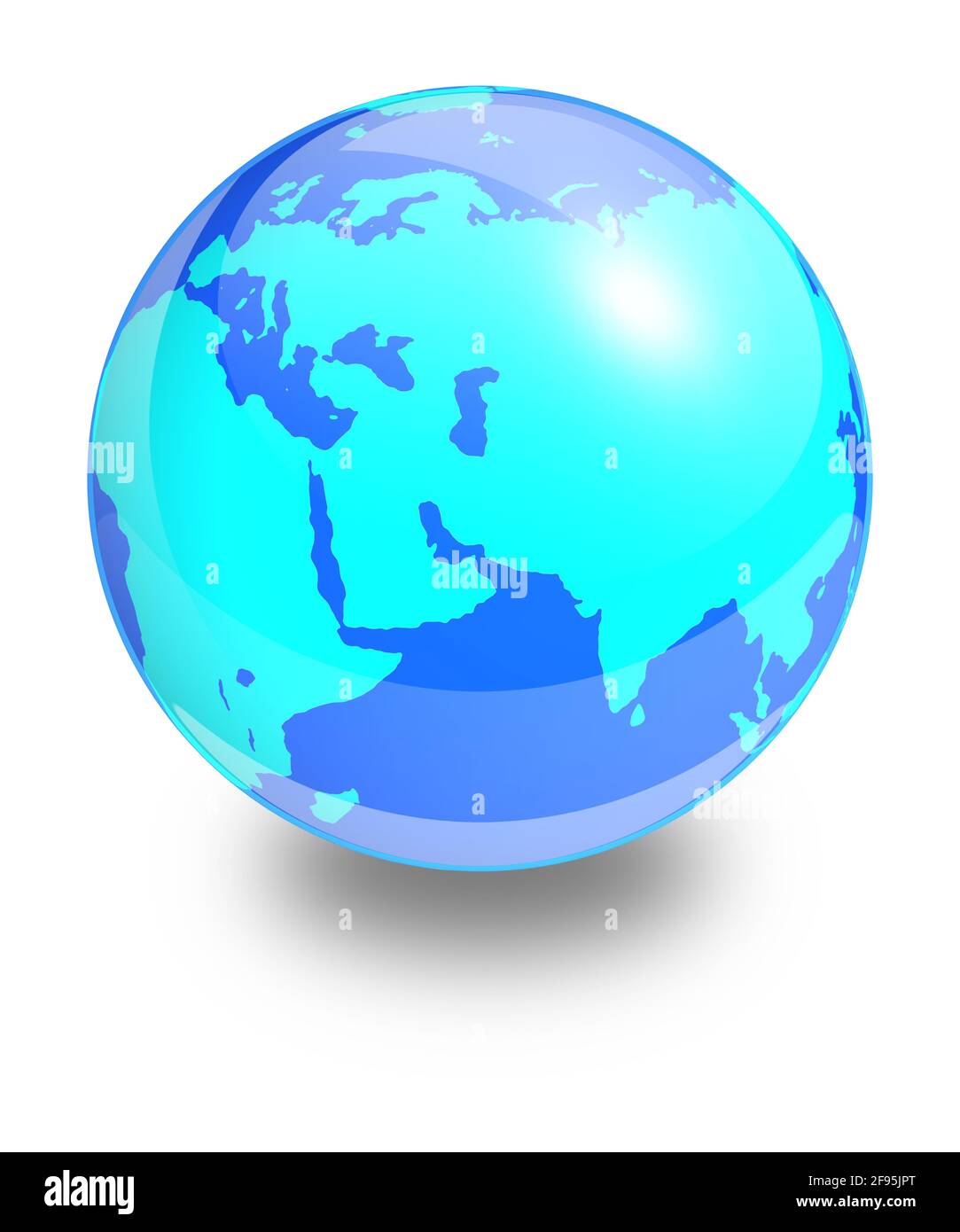 Earth computer icons world map hi-res stock photography and images - Alamy