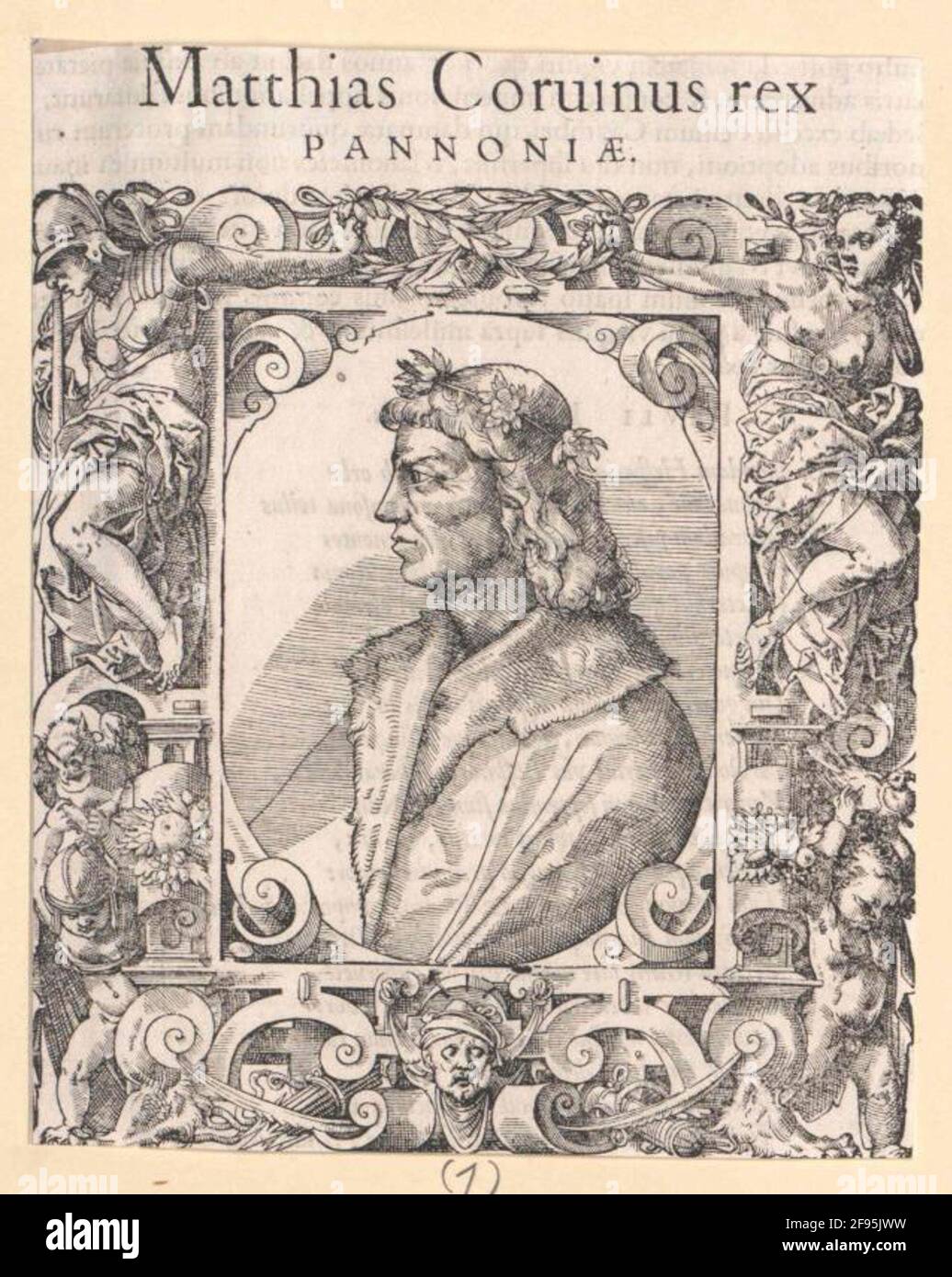 Matthias I. Corvinus, King of Hungary Stock Photo - Alamy