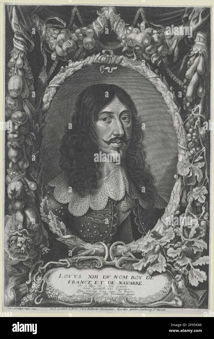 Ludwig XIII., King of France Stock Photo - Alamy