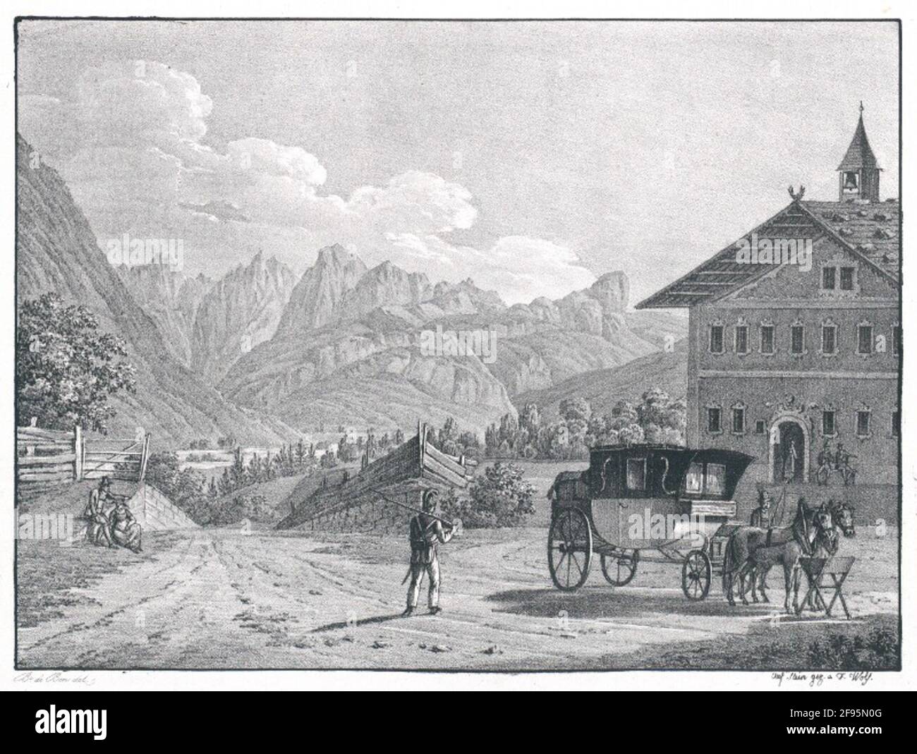 Grumpy goose baren. Tyrol Stock Photo - Alamy