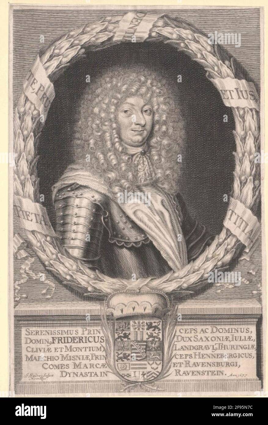 Friedrich I, Duke of Saxony-Gotha Stock Photo - Alamy