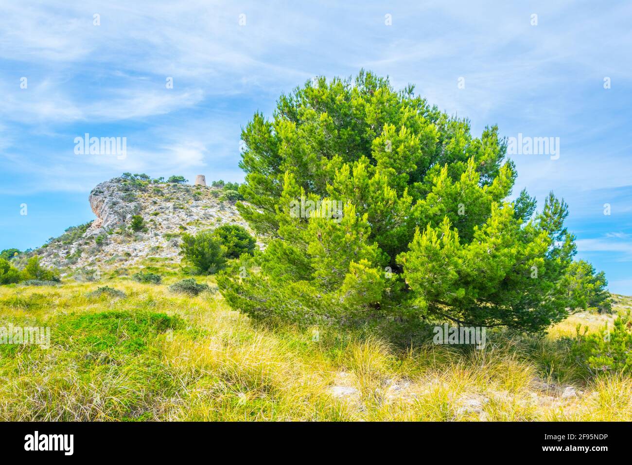 Cap Vermell at Mallorca, Spain Stock Photo - Alamy