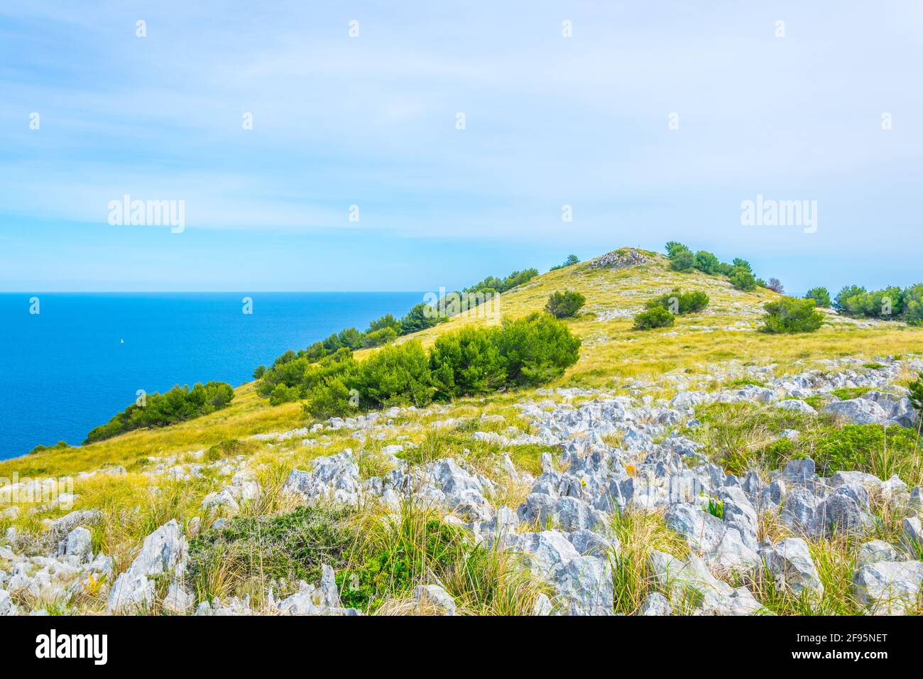Cap Vermell at Mallorca, Spain Stock Photo - Alamy