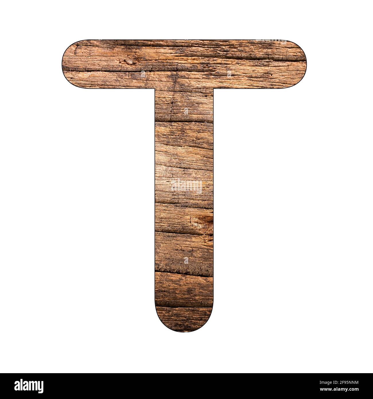 Alphabet letter T on rustic wood background Stock Photo - Alamy
