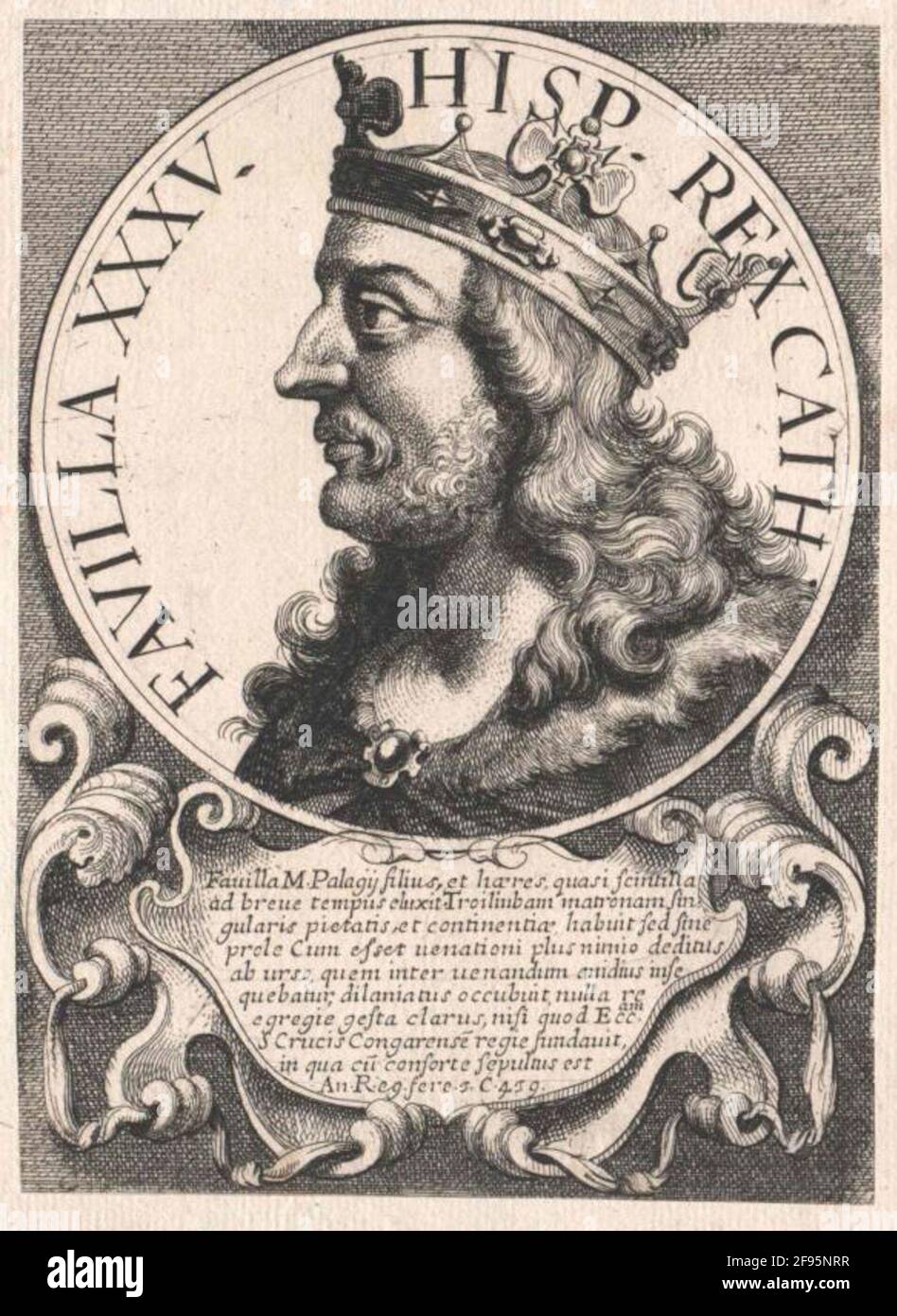 Favila, King of Asturias Stock Photo - Alamy