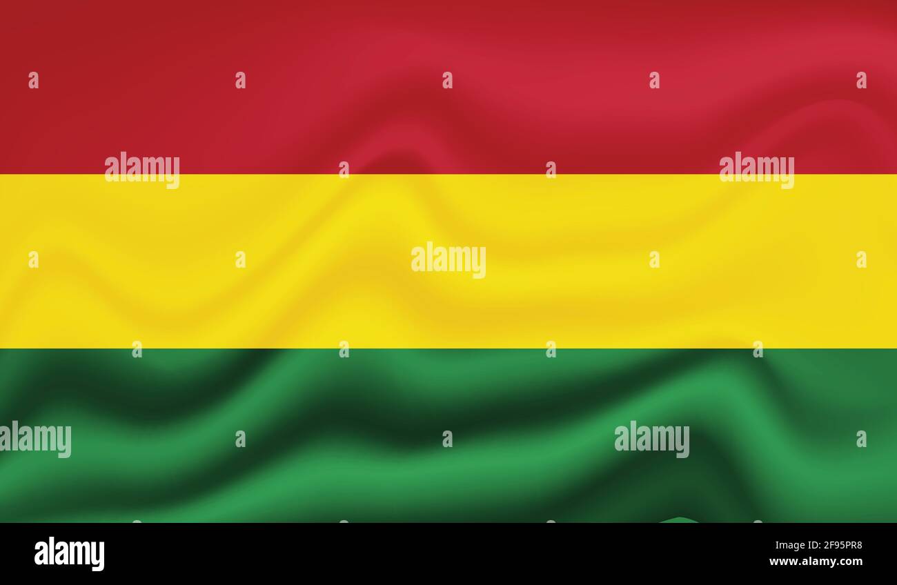 Bolivia national flag created hi-res stock photography and images - Alamy