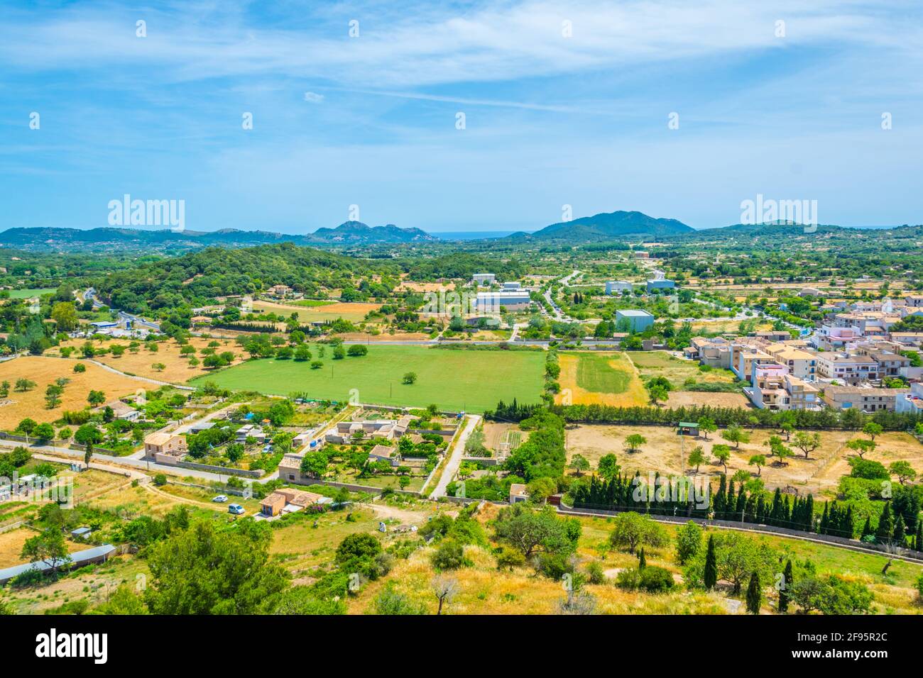 View of arta castle hi-res stock photography and images - Alamy