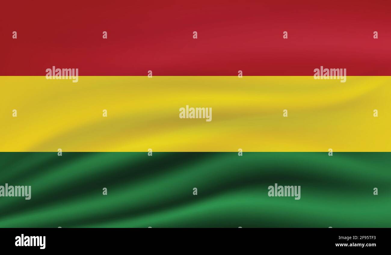 Bolivia national flag created hi-res stock photography and images - Alamy