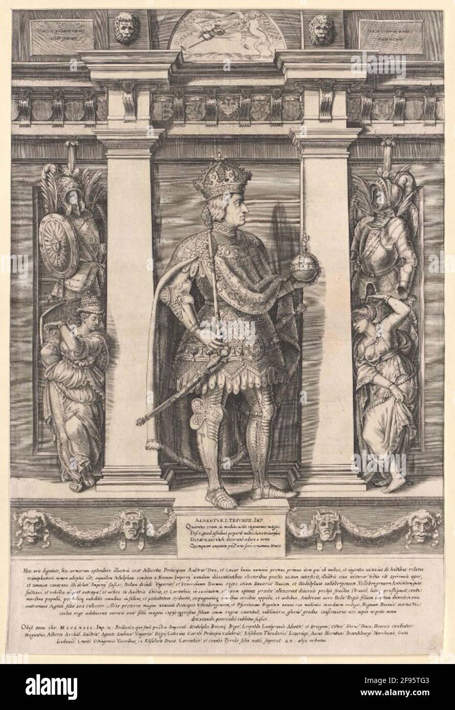 Albrecht I, German king Stock Photo - Alamy