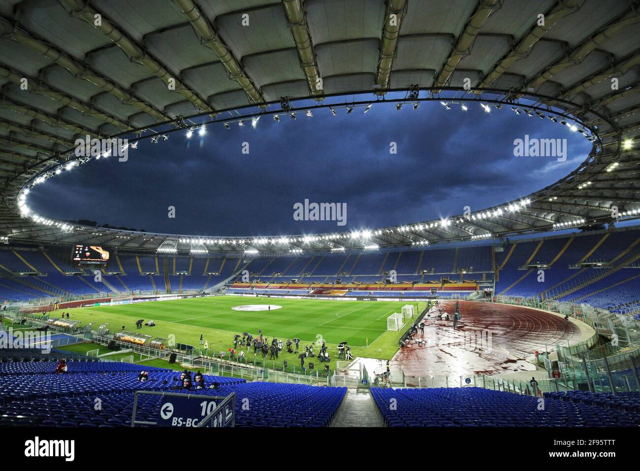 Roma stadium general view hi-res stock photography and images - Alamy