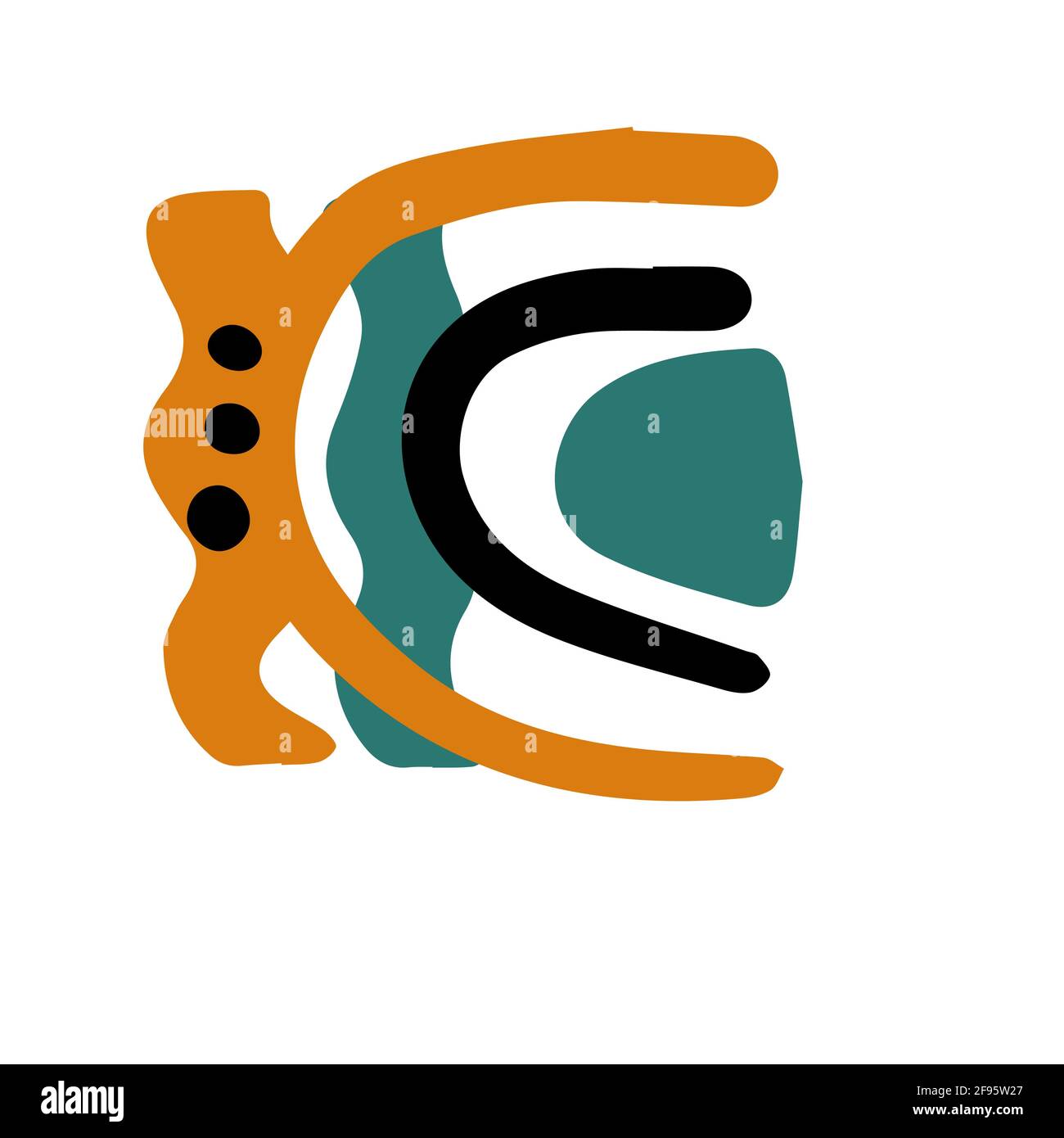 Hand drawn various shapes and doodle objects Cut Out Stock Images ...