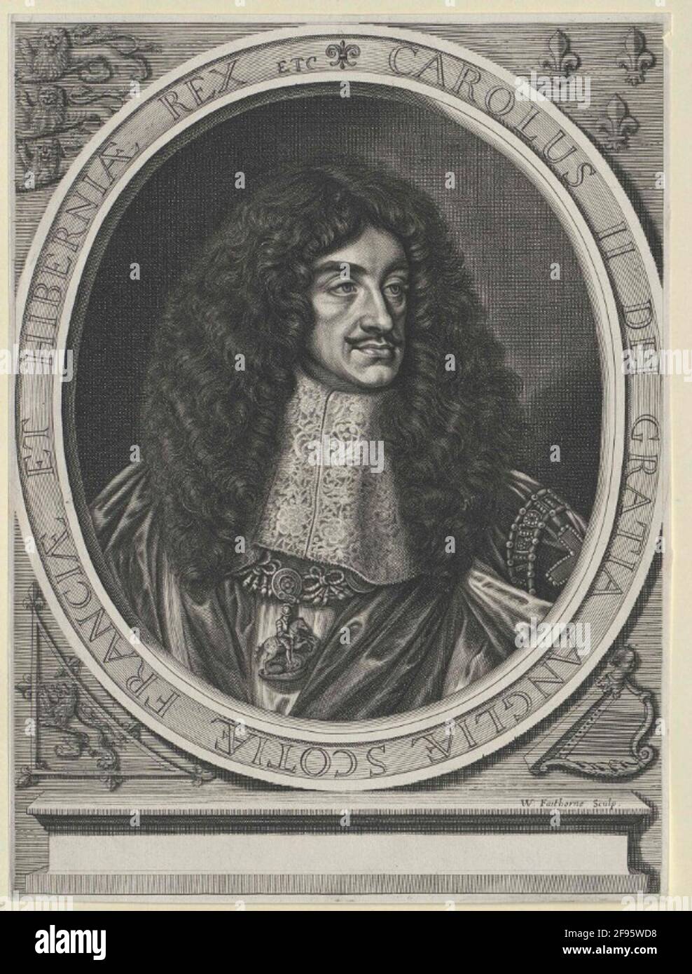 Karl II., King of England Stock Photo - Alamy