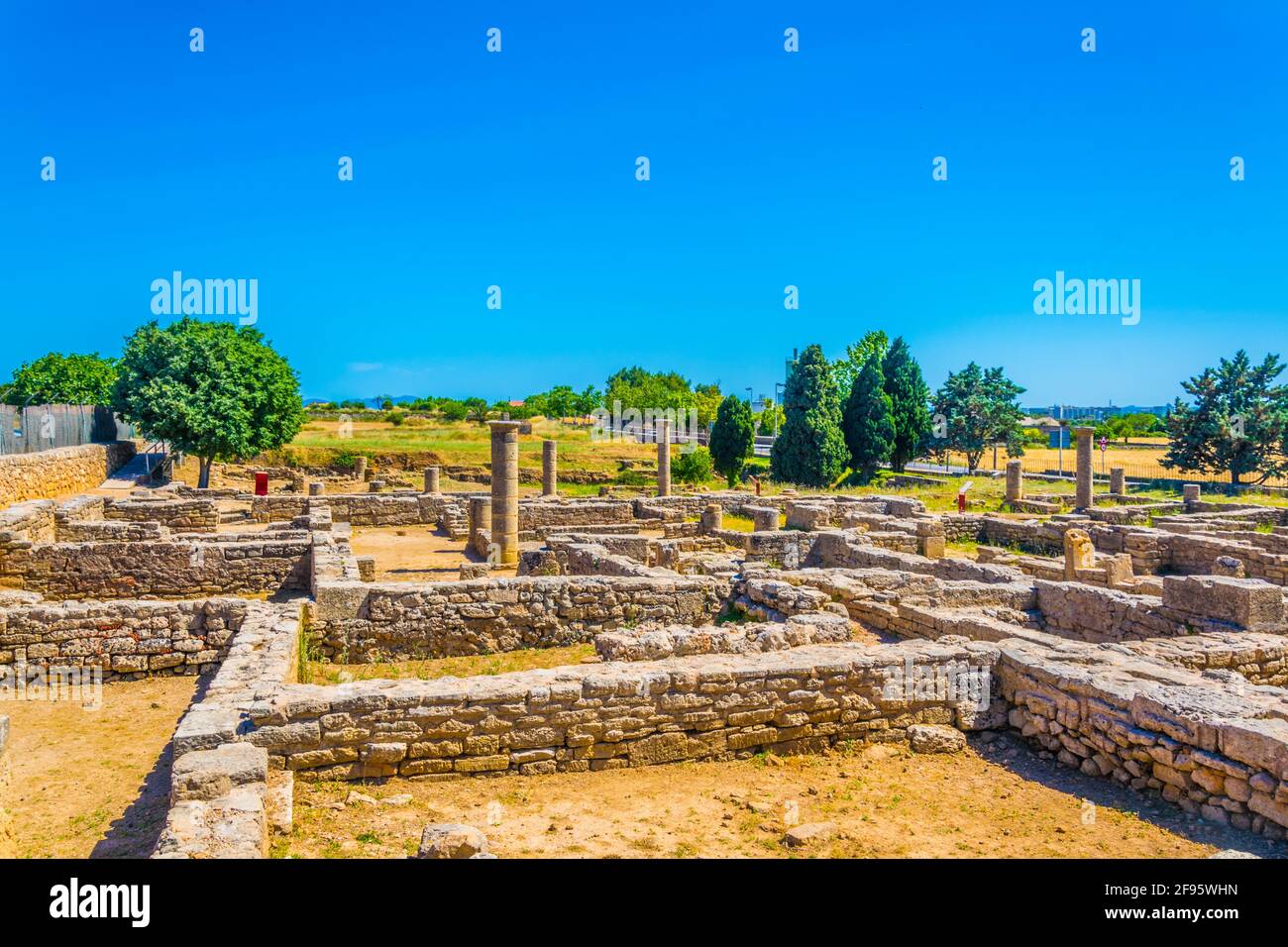 Pollentia ruins hi-res stock photography and images - Alamy