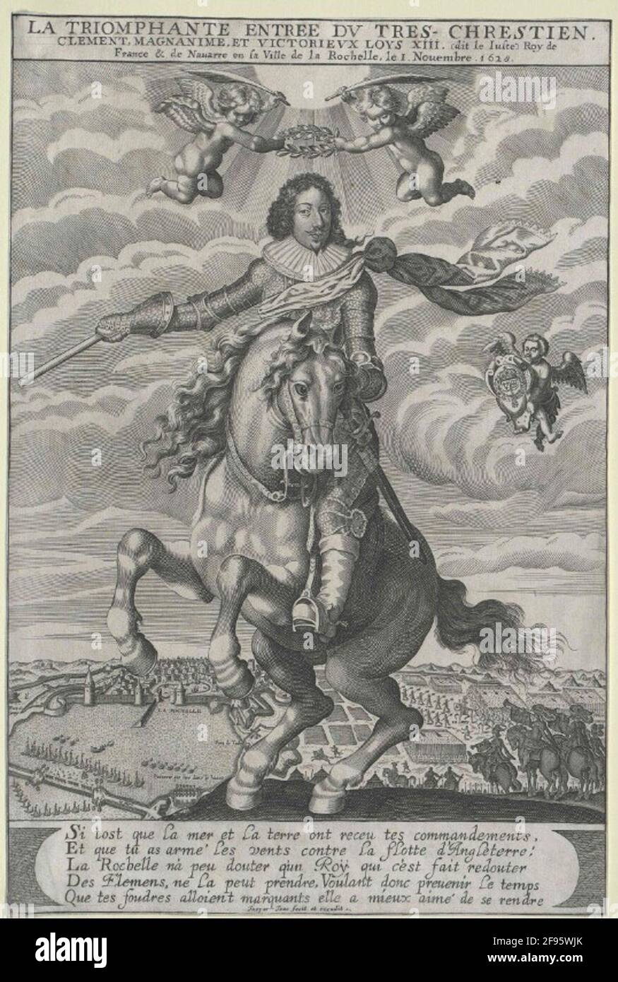 Ludwig XIII., King of France Stock Photo - Alamy