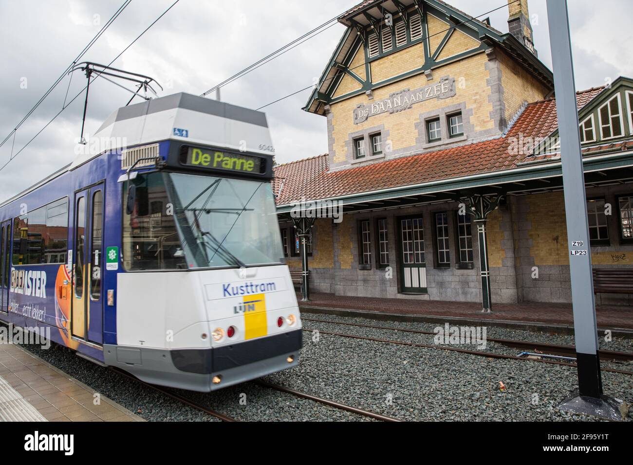Coastal Tram, Belgium Stock Photo - Alamy