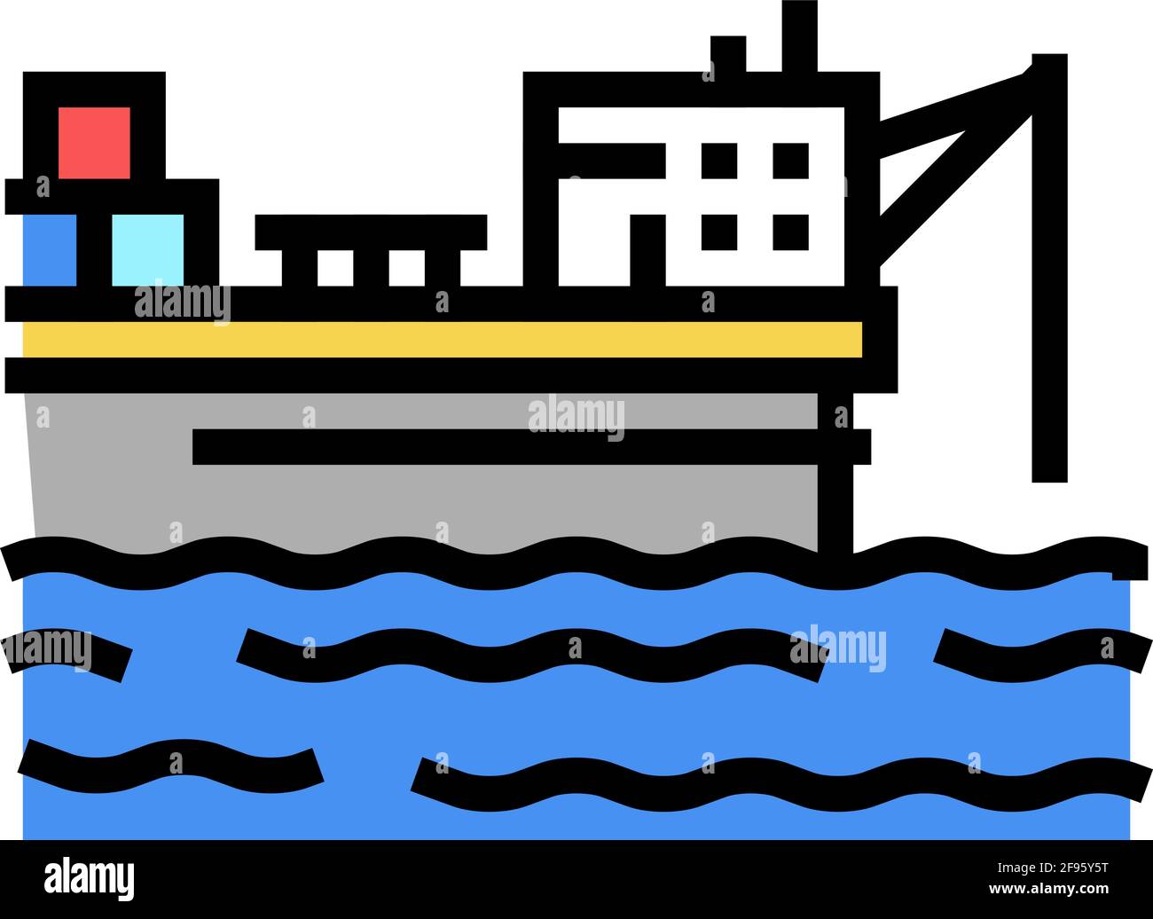 Ship mooring bollard Stock Vector Images - Alamy