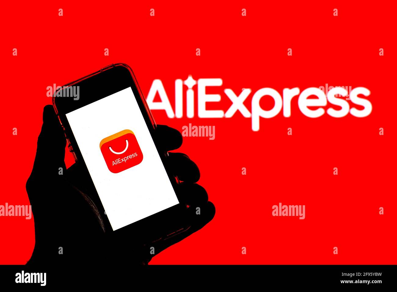 Aliexpress app logo hi-res stock photography and images - Alamy