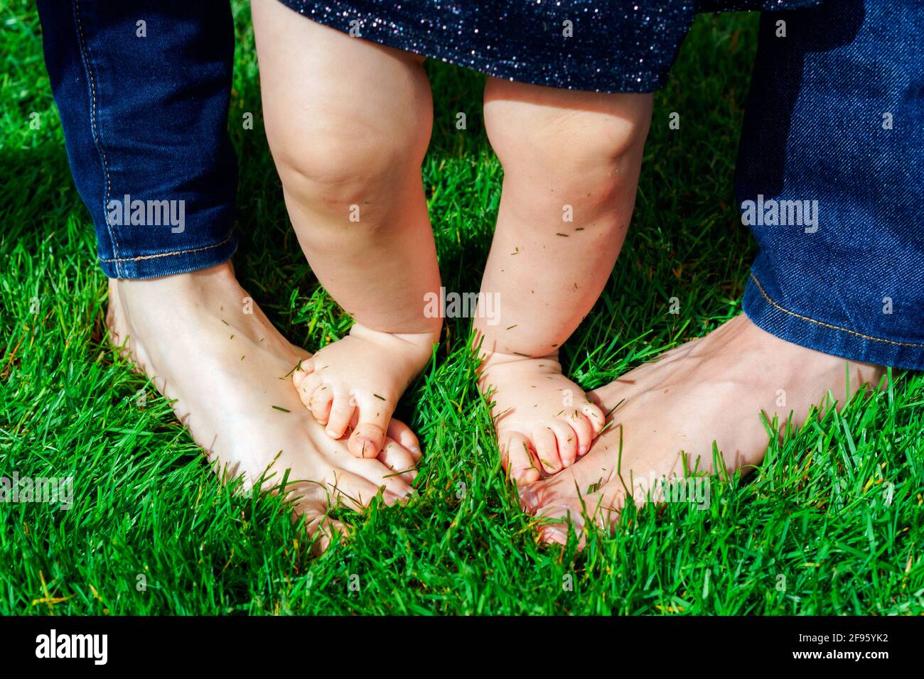 Children Feet Standing
