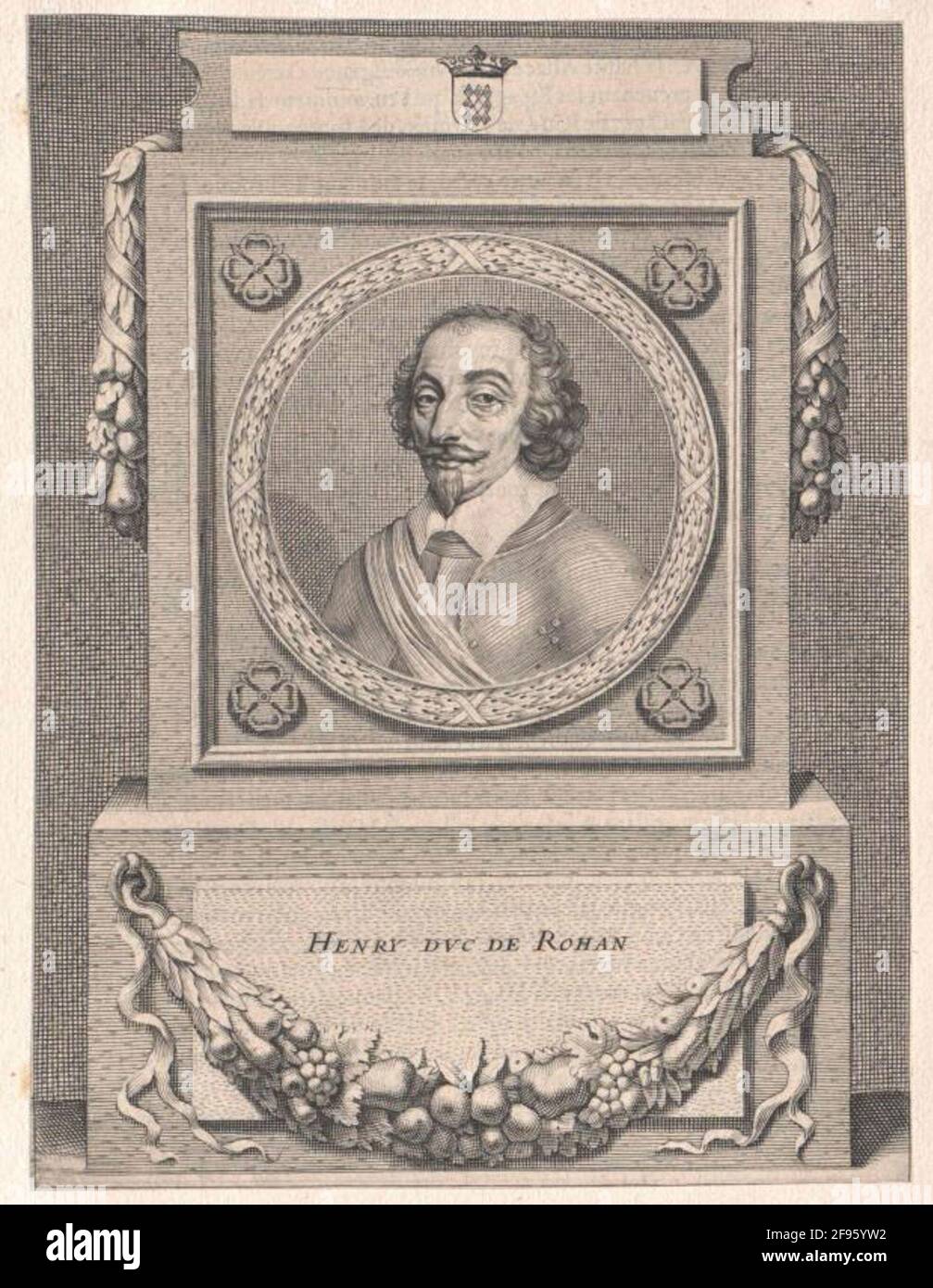 Rohan, 1. Duke of Rohan, Prince de Léon, Henri de Stock Photo - Alamy