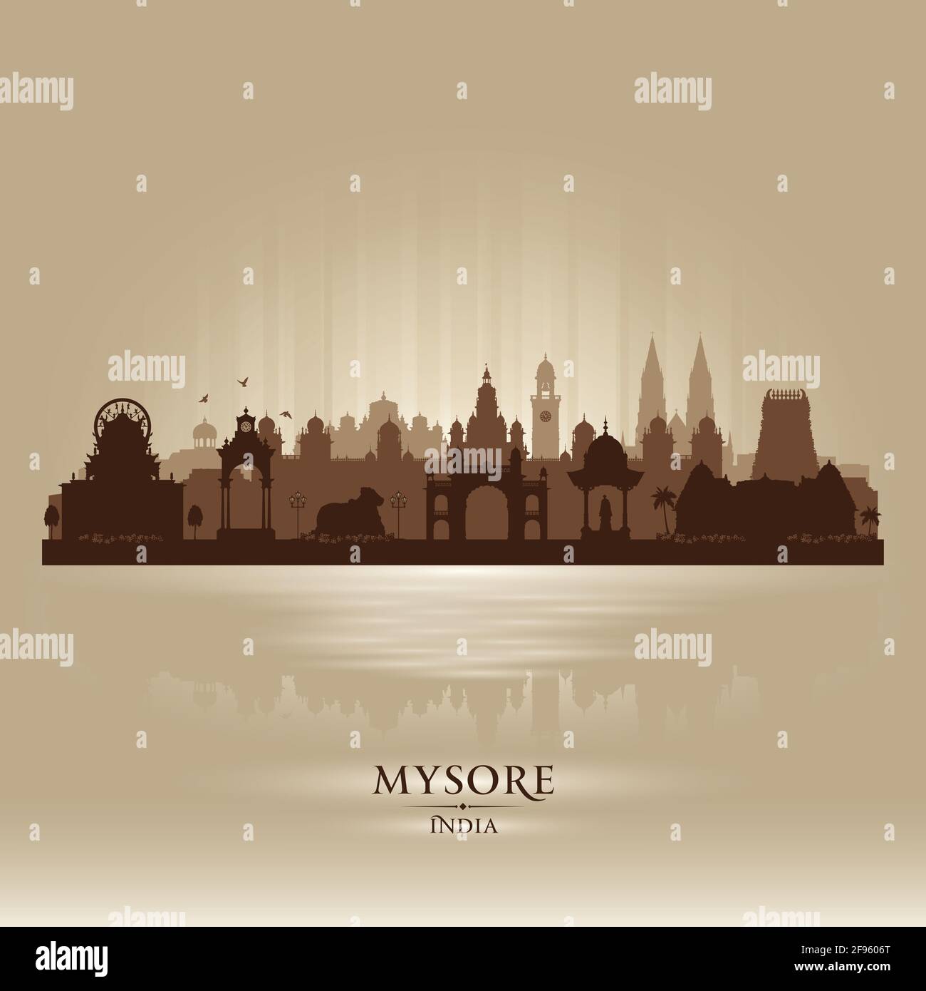 Logotipo De La Corporación De La Ciudad De Mysore