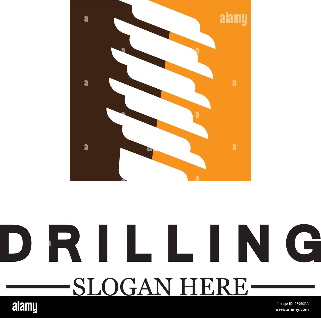 Drill logo icon design template ,Logo for mining / business / bore ...