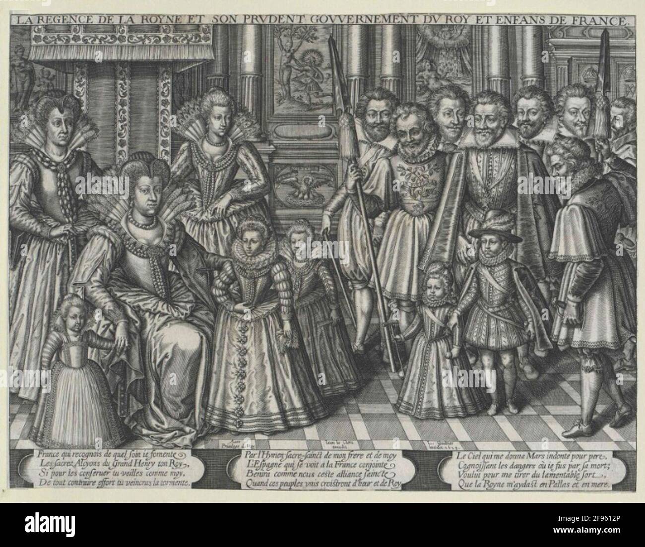 Ludwig XIII., King of France Stock Photo - Alamy