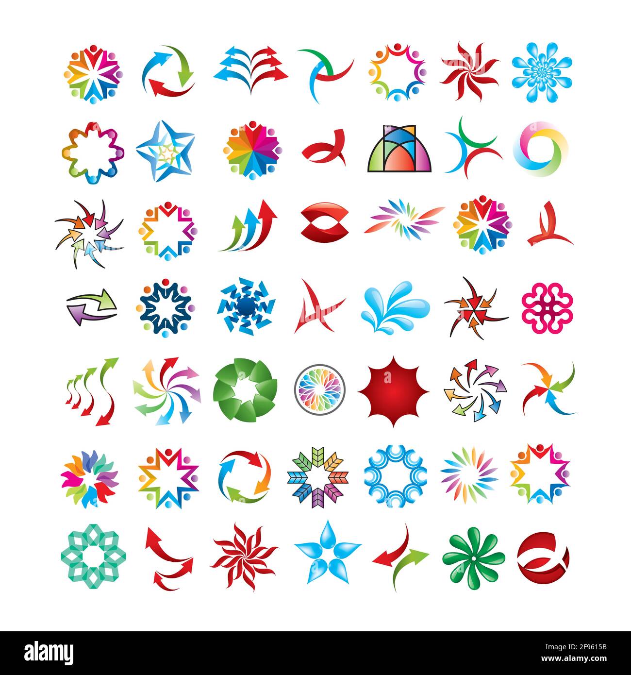 logo design business vector Stock Vector Image & Art - Alamy