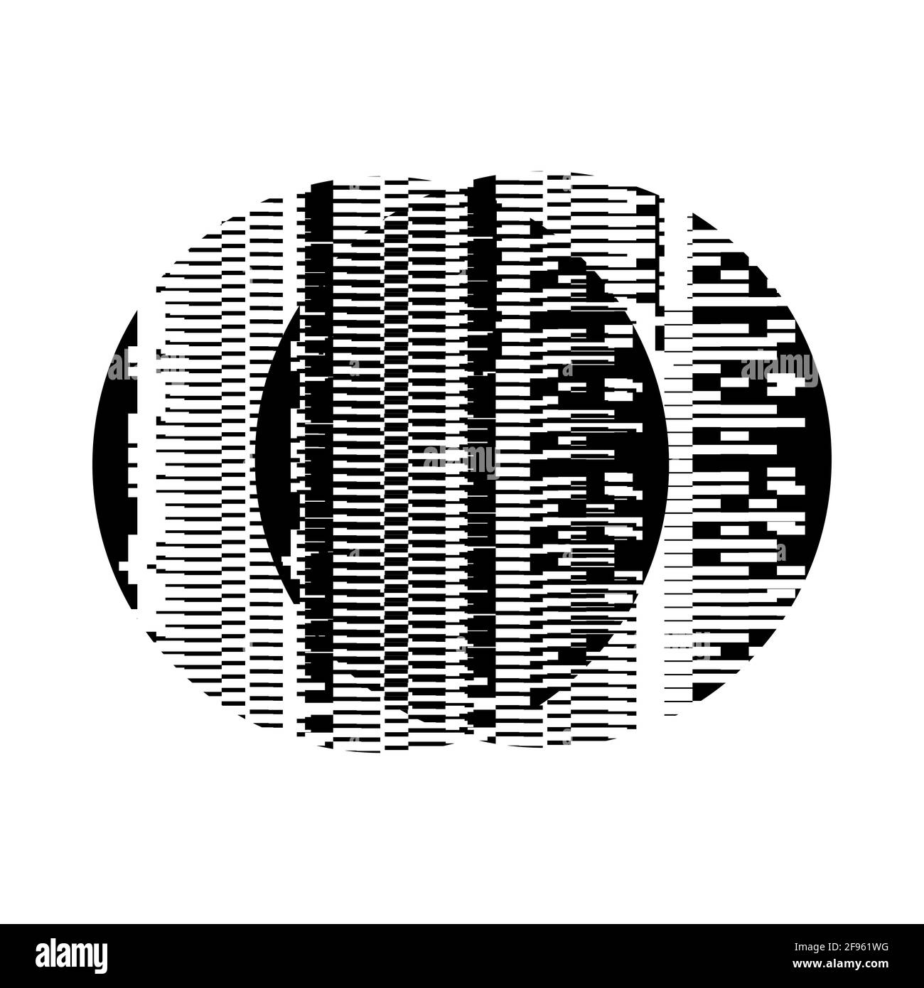 Strange Vector Shape isolated on white background. Geometric figure ...