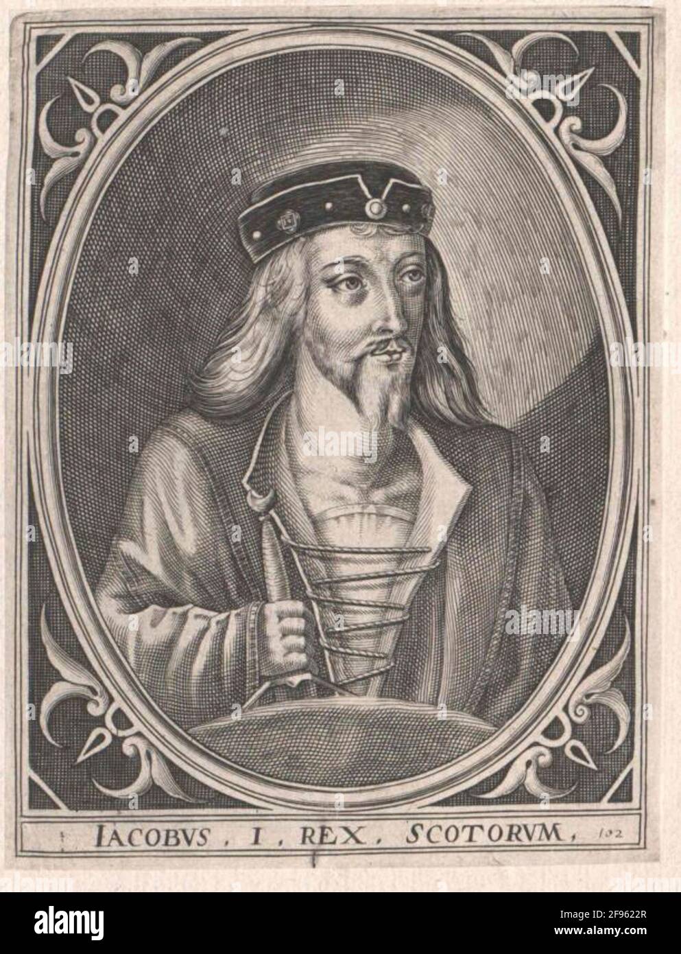 Jacob I. King of Scotland Stock Photo - Alamy