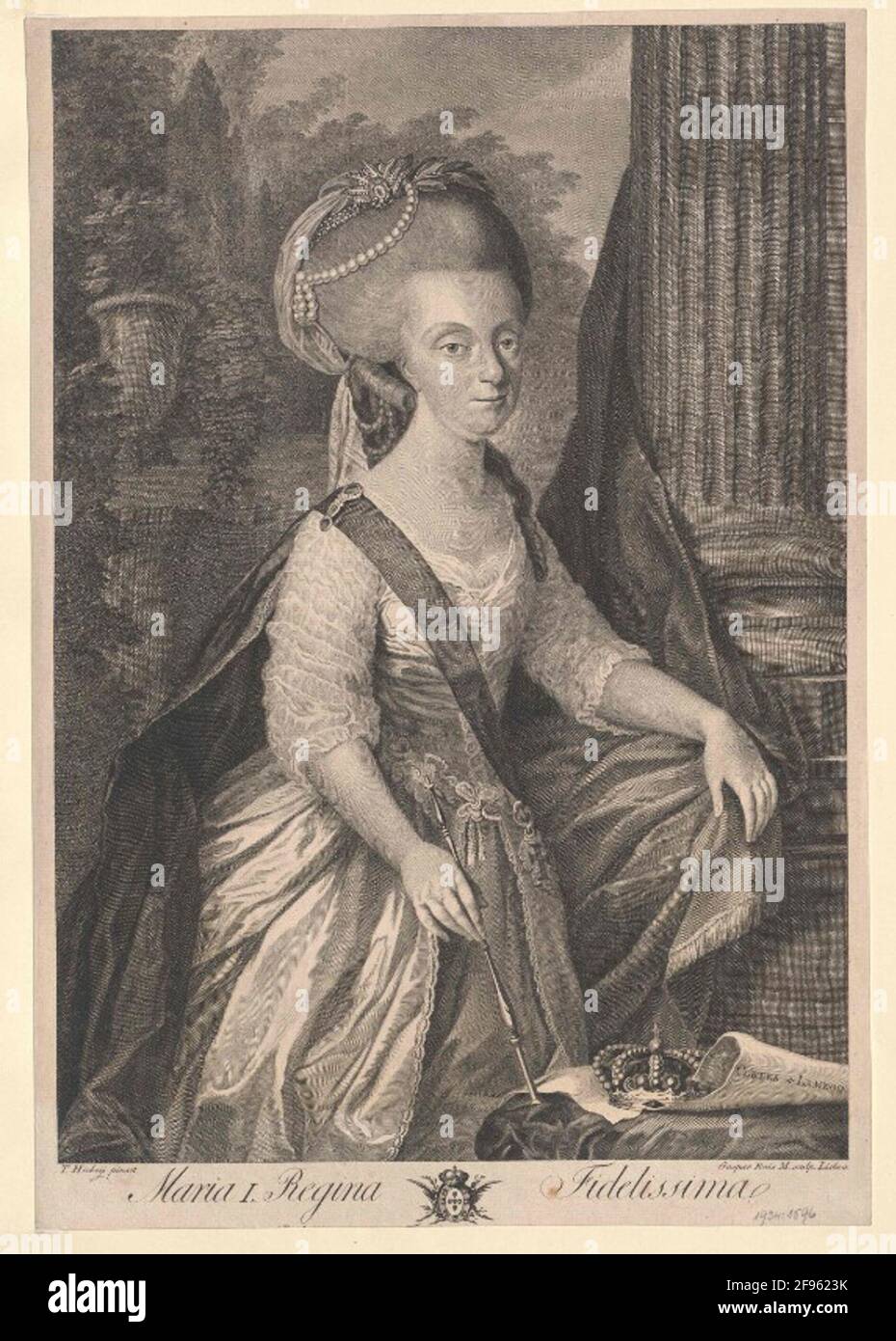 Queen regnant maria hi-res stock photography and images - Alamy