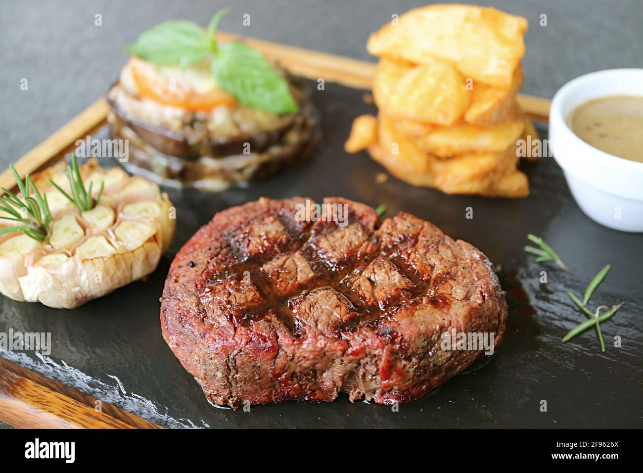 Filet mignon on white hi-res stock photography and images - Alamy