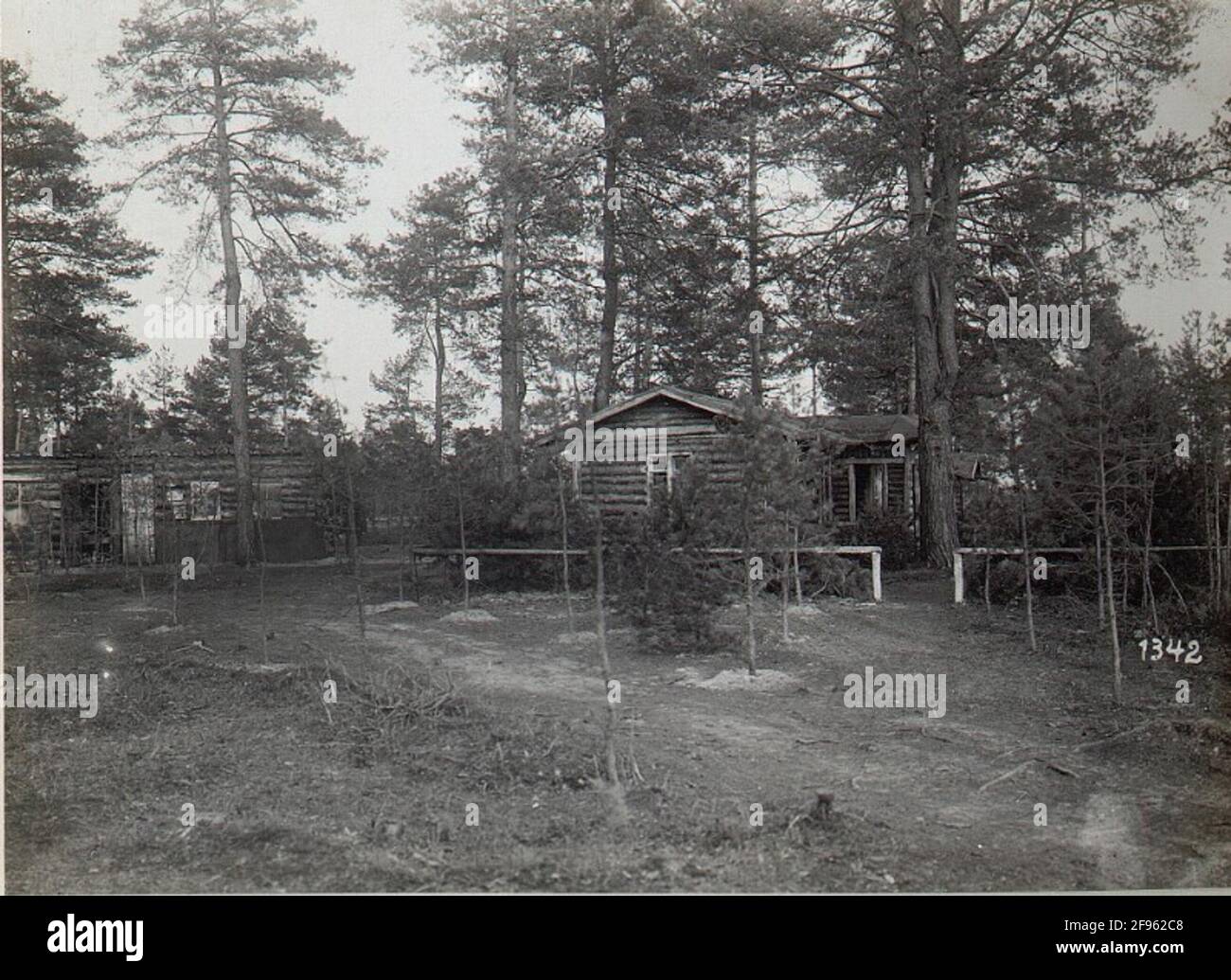 Accommodation and soldier homes in the field of fourth 4th K.U.K. Army ...