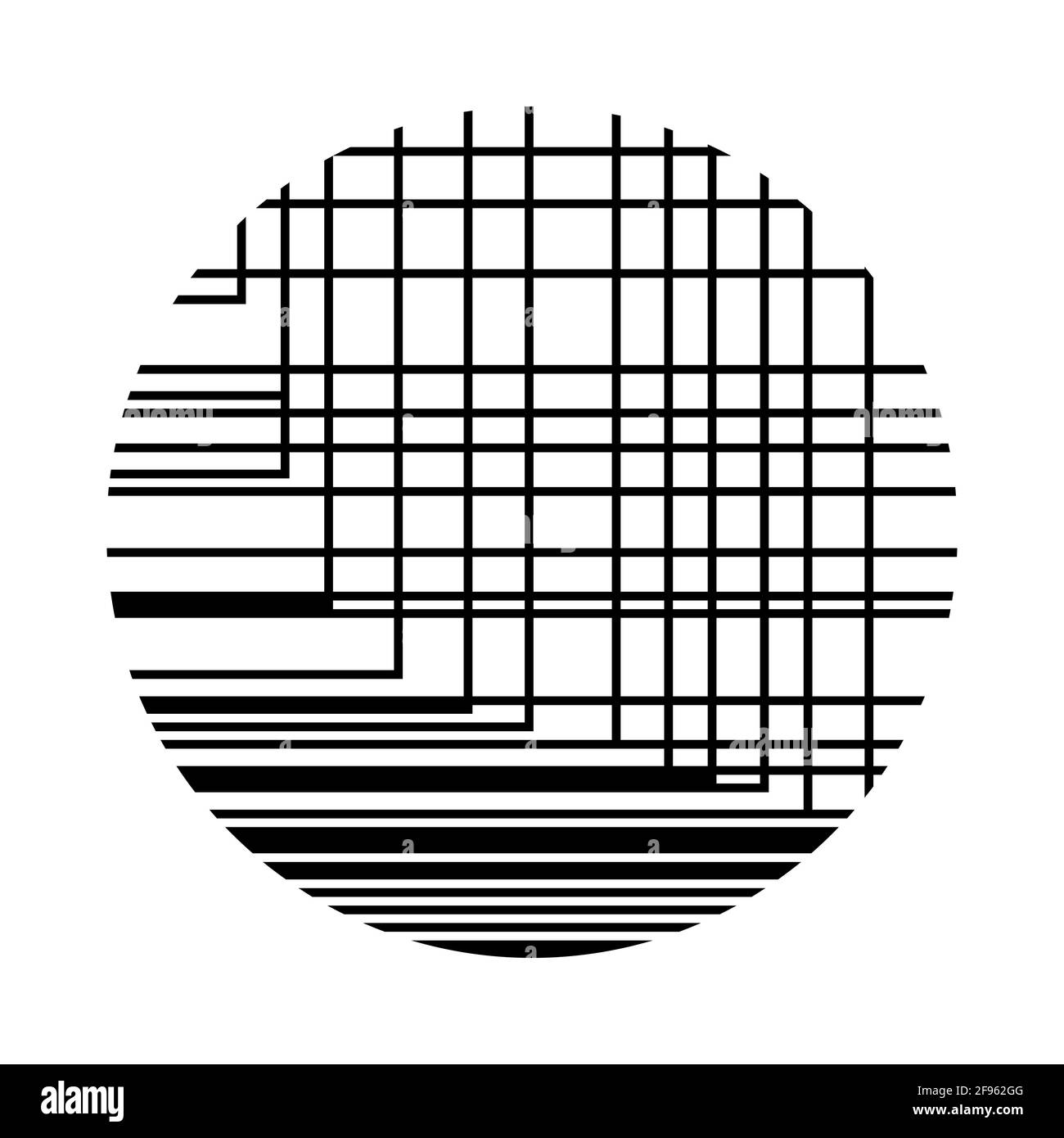 Strange Vector Shape isolated on white background. Geometric figure ...