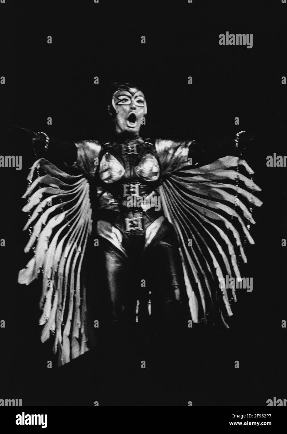 Gwyneth Jones (Brunnhilde) in DIE WALKURE by Wagner at the The Royal ...