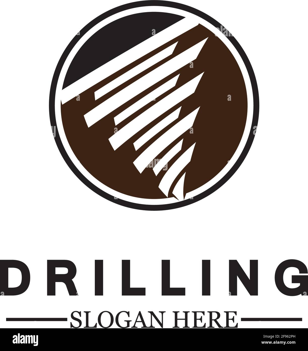 Drill logo icon design template ,Logo for mining / business / bore ...
