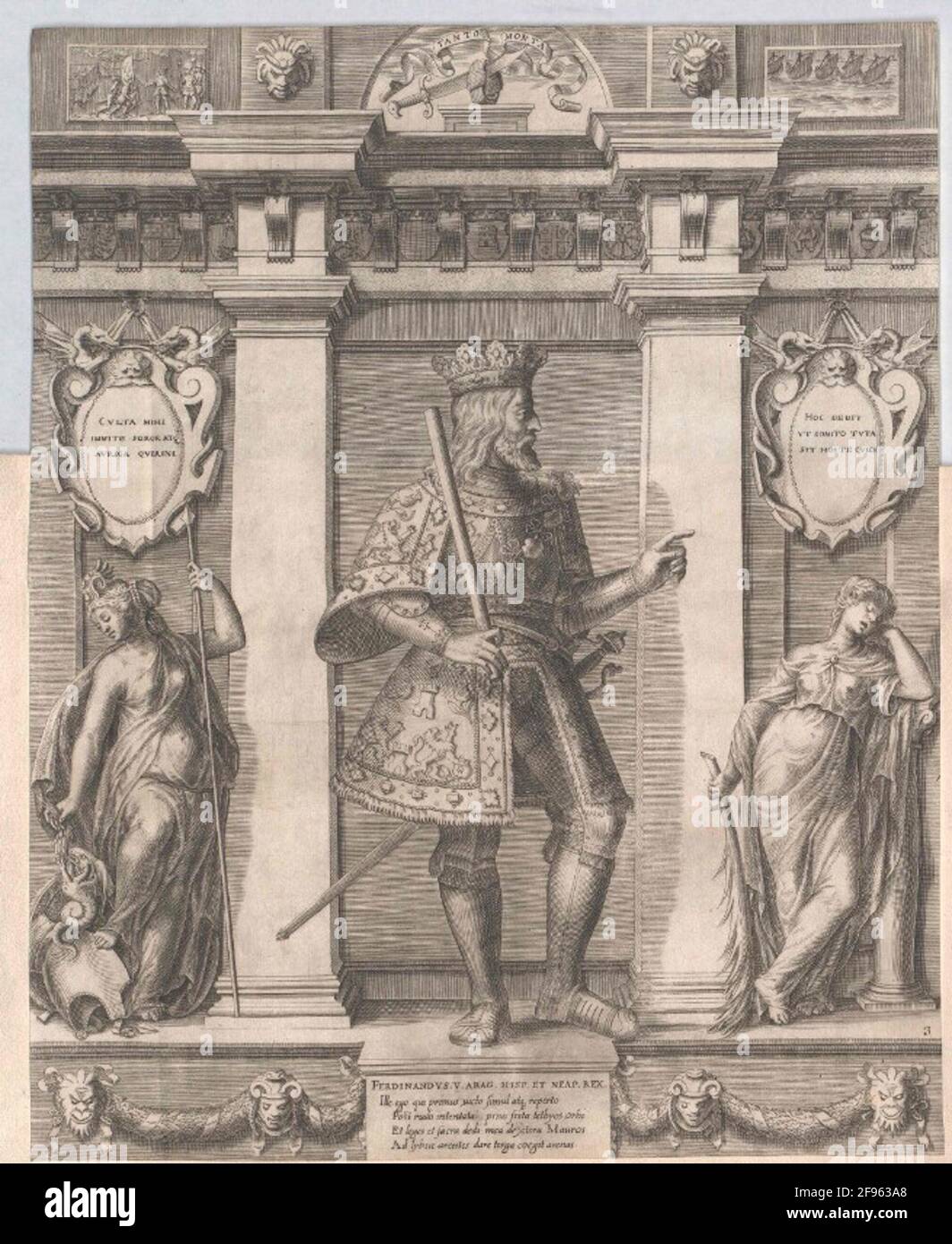 Ferdinand II, the Catholic, King of Aragon Stock Photo - Alamy