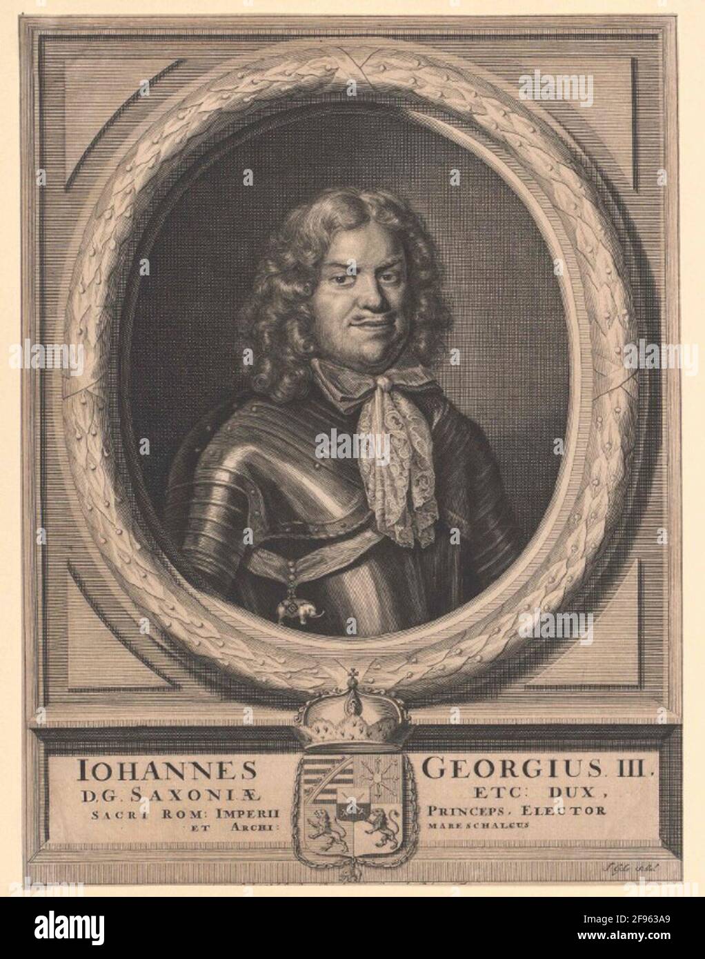 Johann georg iii elector of saxony hi-res stock photography and images ...
