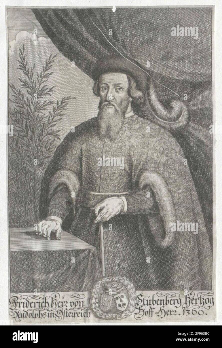 Stubenberg, Friedrich (III.) Lord Stock Photo - Alamy