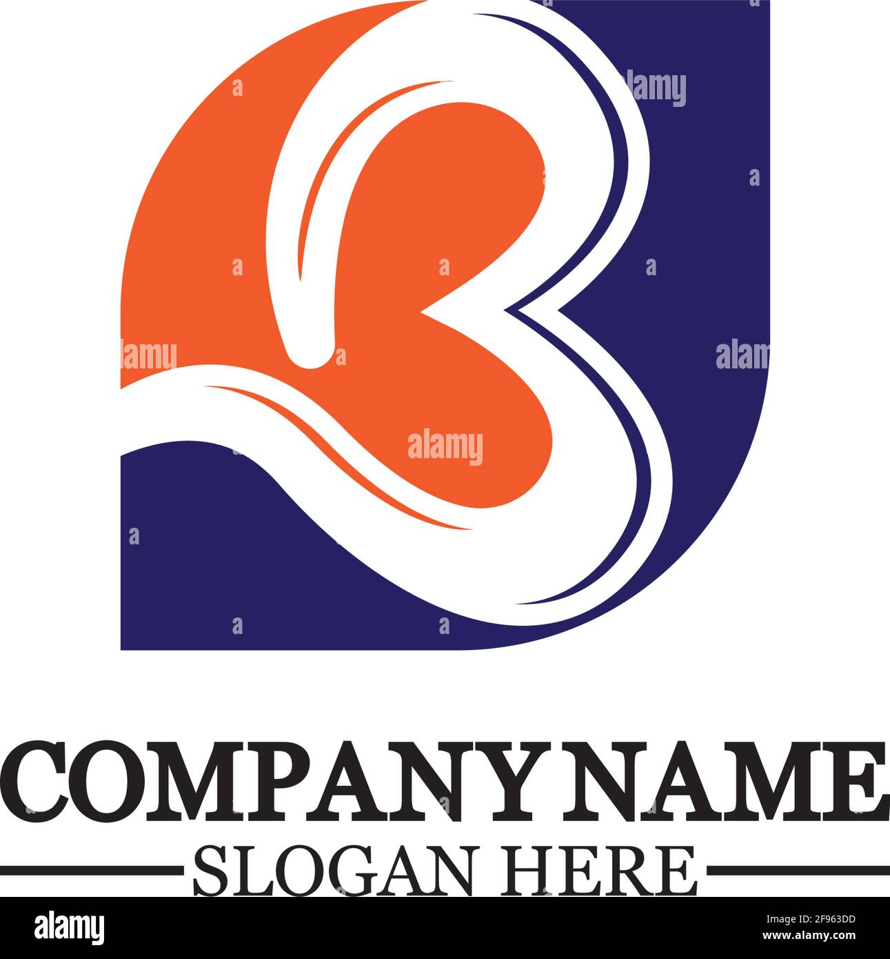 Letter B Logo High Resolution Stock Photography and Images - Alamy