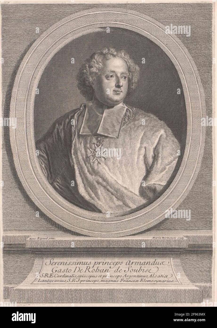 Rohan of Soubise, Armand Gaston de Maler: Rigaud, HyacintheSecher ...
