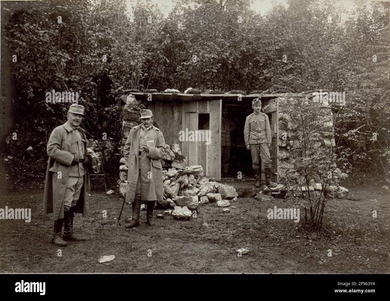 Chancellery of the Infantry Regiment 96, Colonel Simon Barza, noble v ...