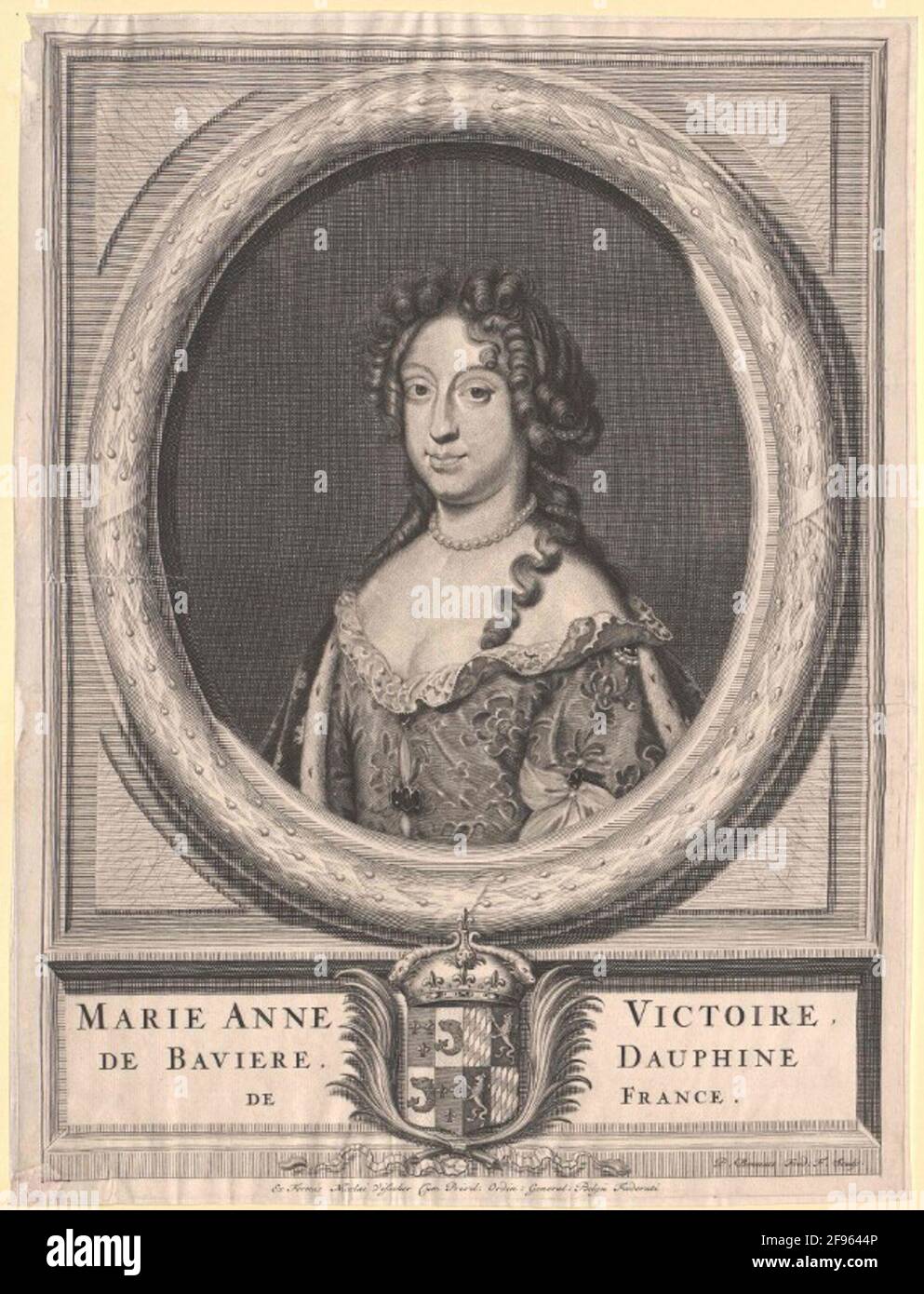 Maria Anna, Princess of Bavaria Stecher: Bouttat, Philibert (1660 ...
