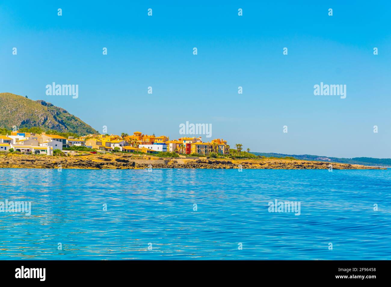 Seaside view of Betlem, Mallorca, Spain Stock Photo - Alamy