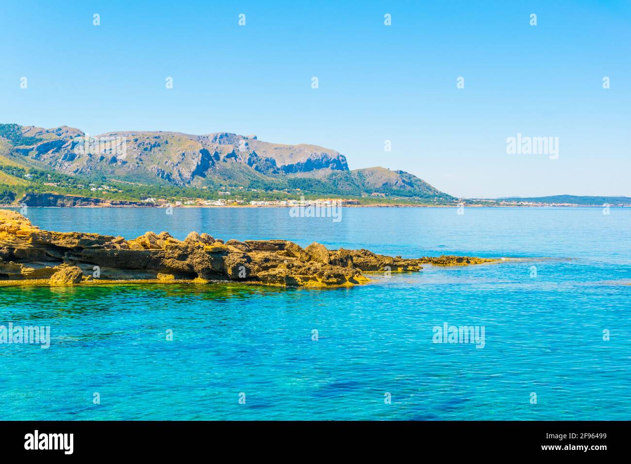 Seaside view of Betlem, Mallorca, Spain Stock Photo - Alamy