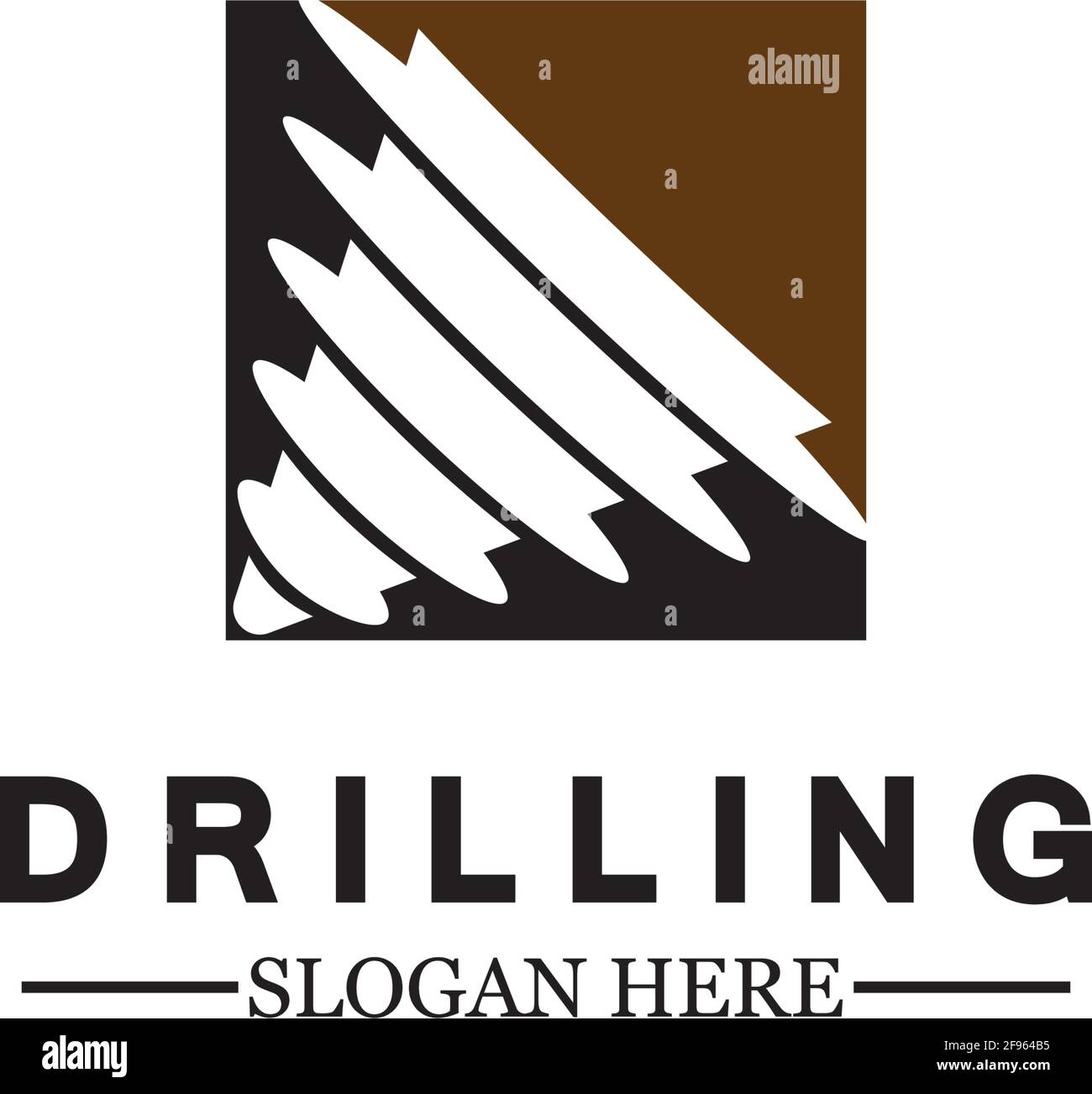 Drill logo icon design template ,Logo for mining / business / bore ...