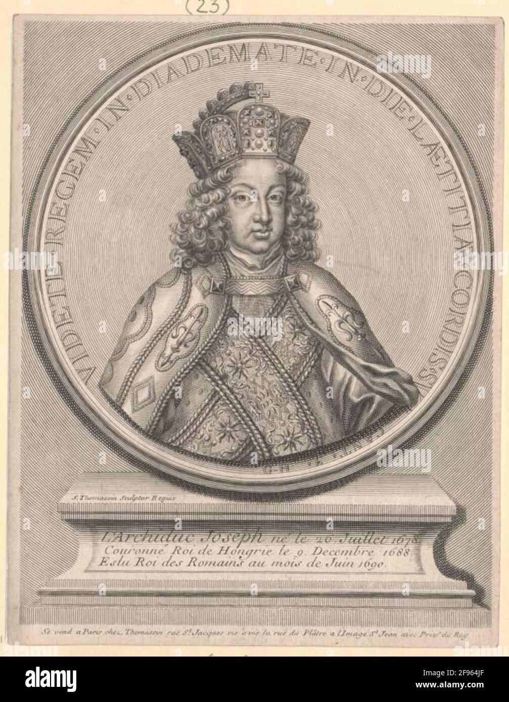 Josef I., Roman-German Kaiser Stock Photo - Alamy