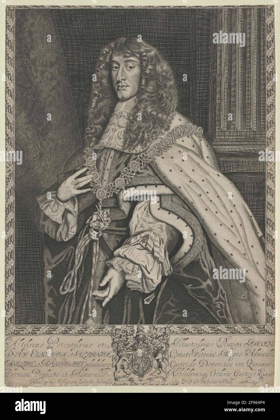 Jacob II. King of England Stock Photo - Alamy