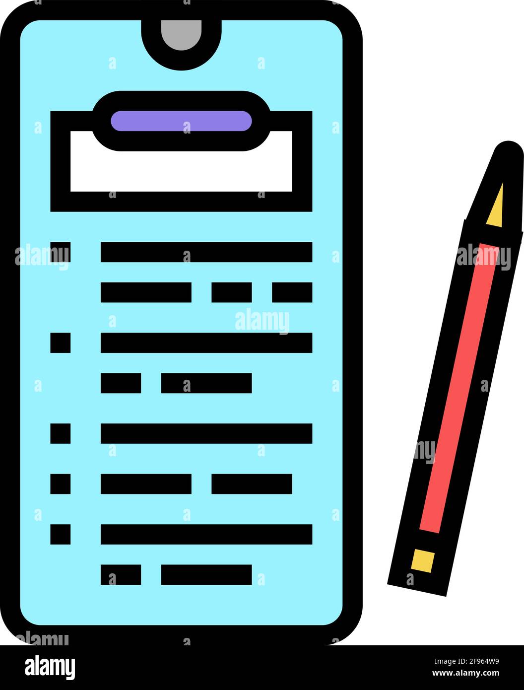 online education application color icon vector illustration Stock ...