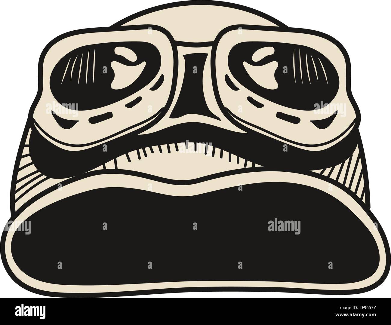 Motorcycle goggles cap Stock Vector Images - Alamy